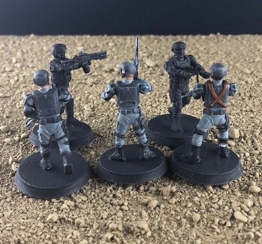 3D file Future Resistance Soldiers 🔮 ・3D printer design to download・Cults