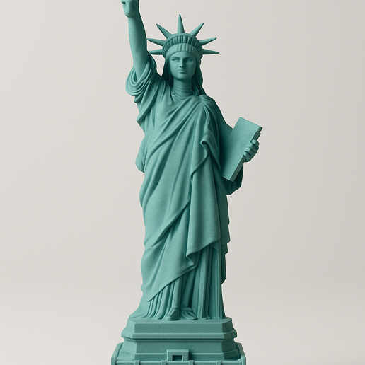🇺🇸 Statue of Liberty – 3D Printable Icon of Freedom・ STL File for 3D ...