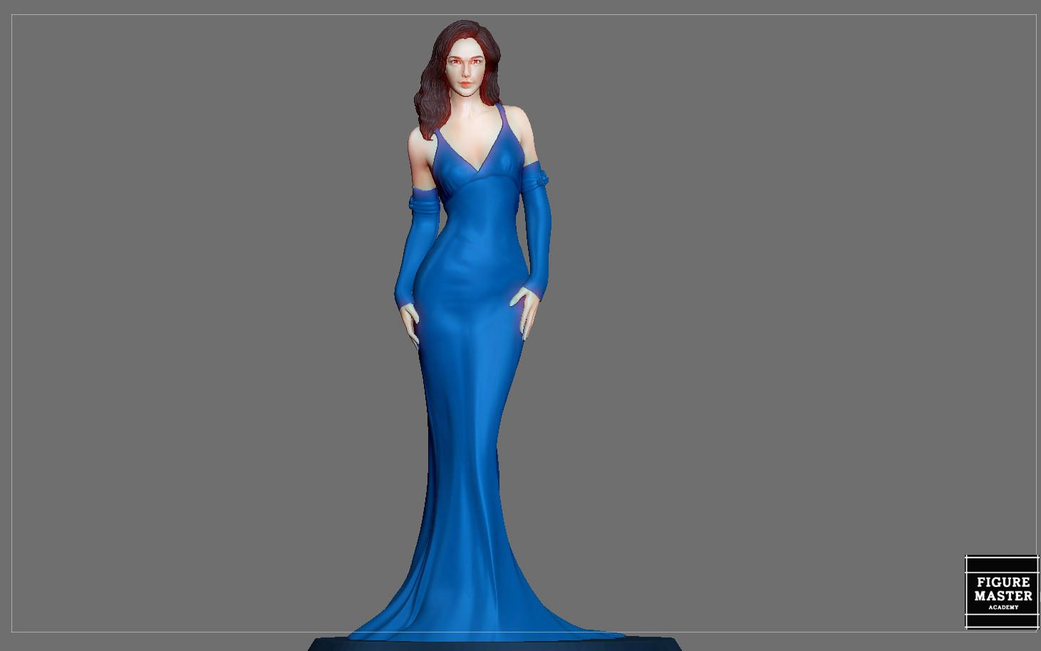 Télécharger Fichier Stl Wonderwoman Dress Statue Dc Movie Caractere Gal