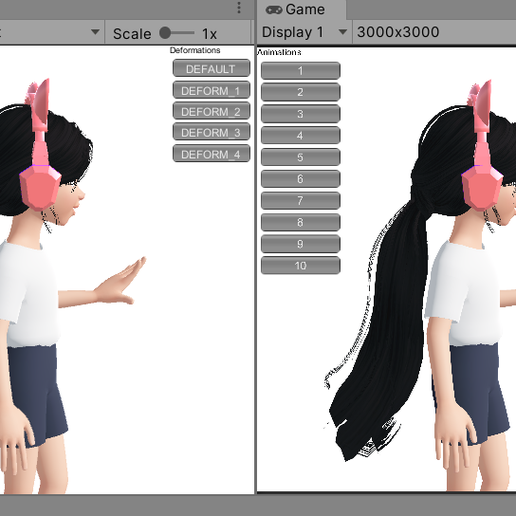 Free 3D file Hair 3D Model Zepeto Item Unity Prefab FBX Free Download 10B 💇 ・3D print model to ...