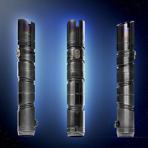 ⭐ Sith The Acolyte Set lightsaber gauntlet Star Wars helmet 3d print ...