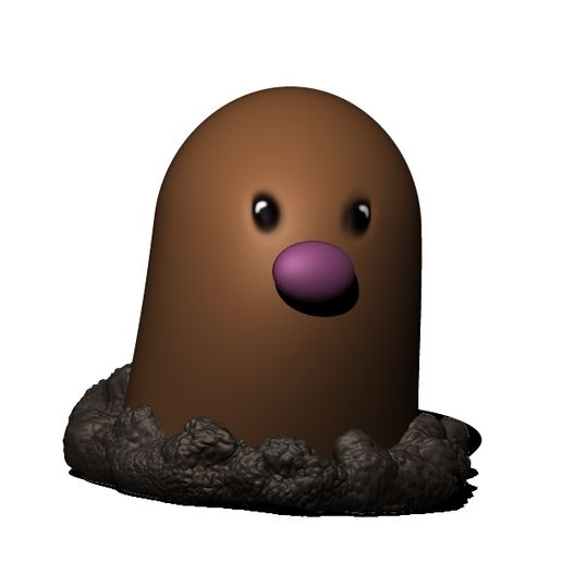 Free STL file Diglett - POKèMON 🐉 ・3D printer design to download・Cults