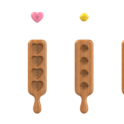 STL file Higashi Candy Molds 🍬 ・3D printer model to download・Cults