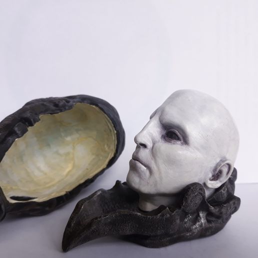 🛰 Prometheus Engineer head with Space Jockey Helmet・ STL File for ・Cults