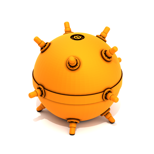WW2 Sea Mine (1/35 – 1/43 – 1/48 – 1/72) ⚓💣・ STL File for 3D printing・Cults