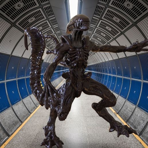 👽 alien II and resurrection・Archivo OBJ para ・Cults