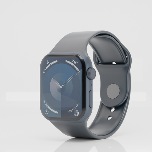 🍎 Apple Watch 9 Midnight・ STL File for 3D printing・Cults