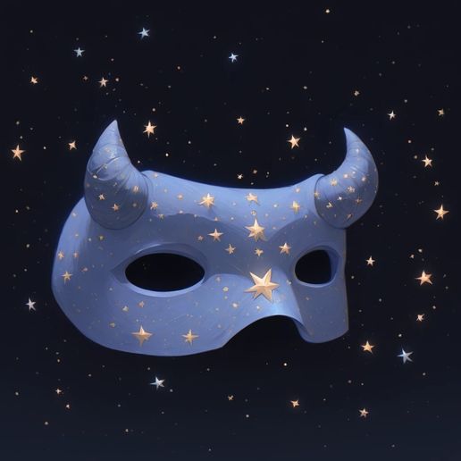 👺 HORNED HALF MASK・ STL File for 3D printing・Cults