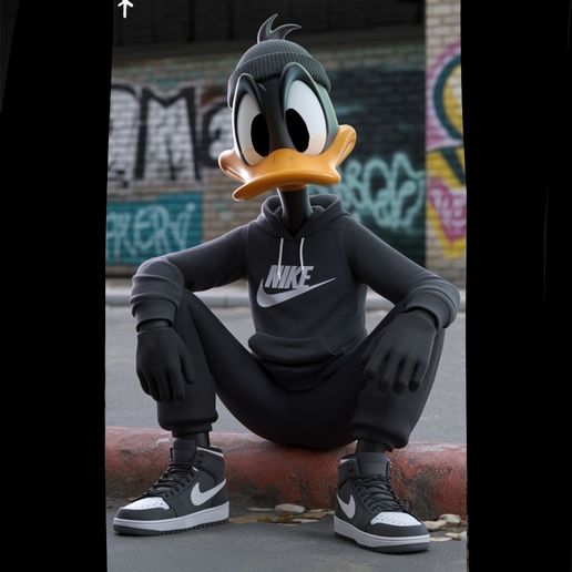 🦆 Duck Lucas Urban Vibes・ STL File for 3D printing・Cults