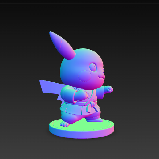 🐉 Pikachu olympic pack 1・ STL File for 3D printing・Cults
