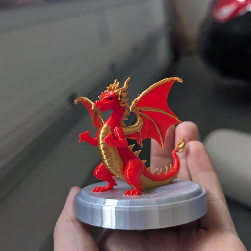 🔥 Fire Drake・ 3MF File for 3D printing・Cults