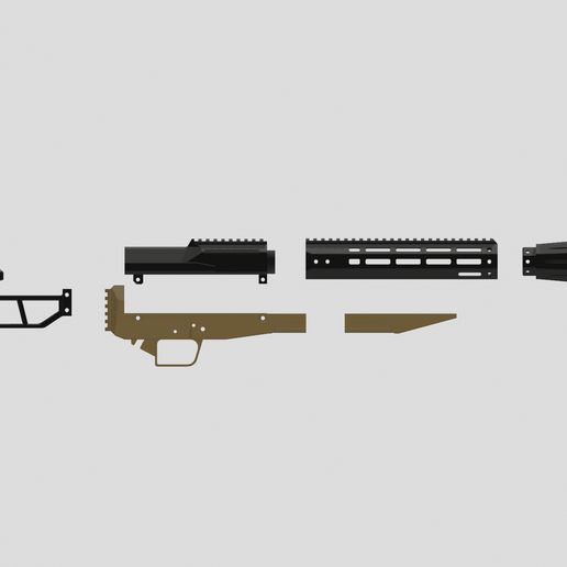 🔫 WB15 Scout Sniper (Creator Kit) STEP Files!・ STEP File for 3D ...