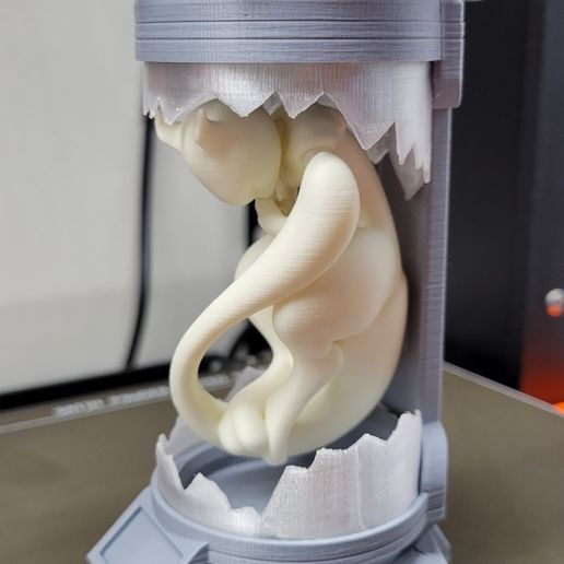 Cryo Lab Mewtwo - modelo preinstalado imprimible en 3D • Hecho con una ...
