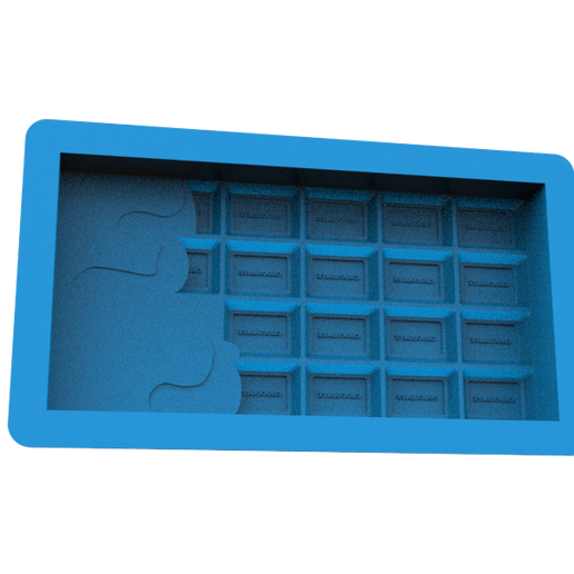 STL file Chocolate mold 🍫 (3MF)・3D printable model to download・Cults