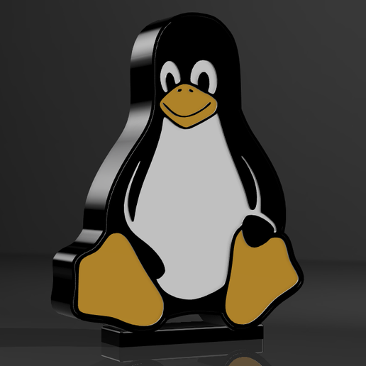 arquivo STL Lámpara Linux V2 🏢 ・ideia de impressão 3D para download・Cults