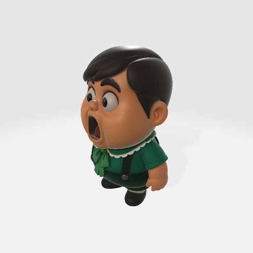 🐉 El Chavo del Ocho Cartoon Ñoño Model 02・ STL File for 3D printing・Cults