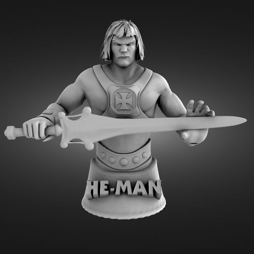 STL file He-Man 🦸 ・3D print design to download・Cults