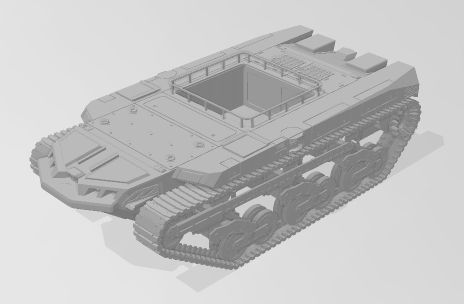 Бесплатный STL файл ВЫМЫШЛЕННЫЕ ВАРИАНТЫ M5 RIPSAW В 35 МАСШТАБЕ 👽 ...