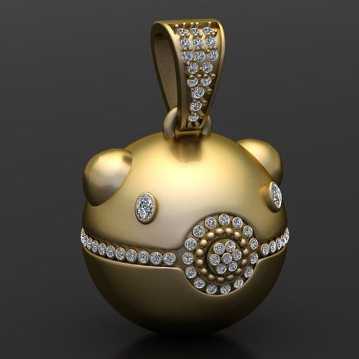 📌 gold orb・ STL File for 3D printing・Cults