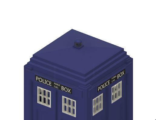 🚓 Police Box - Dr Who Tardis・ STL File for 3D printing・Cults