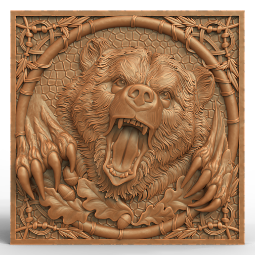 3D file 3D Model STL File for CNC Router Laser & 3D Printer 1383 ...