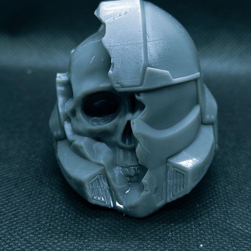 💀 Helldivers Helmet/Skull (display)・3D Print with the Photon mono 4 3D ...