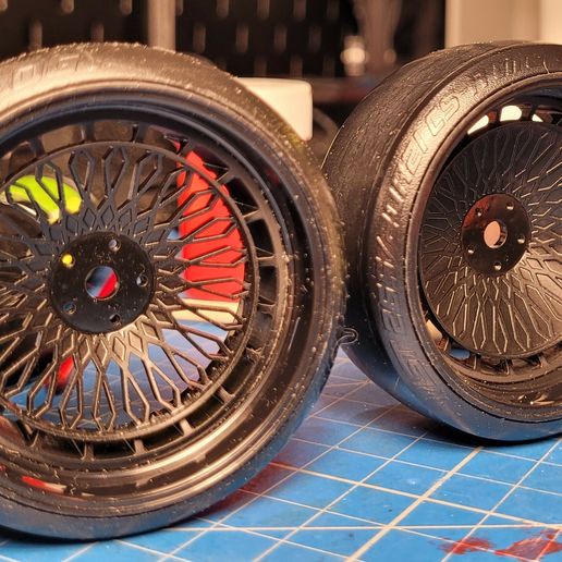 🛞 RC Drift MST wheel insert 06・ STL File for 3D printing・Cults