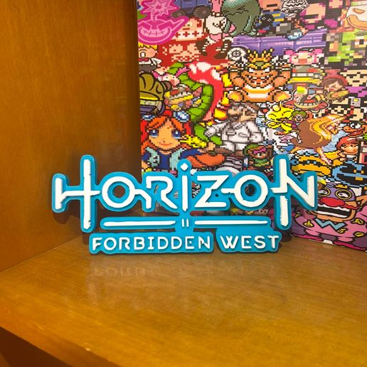 🎮 Horizon Forbidden West logo・ STL File for 3D printing・Cults