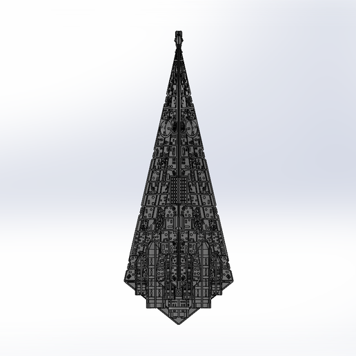 ⭐ Eclipse Class Star Destroyer 3, Starwars Armada Style・Free STL File ...