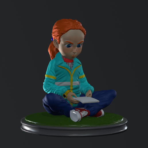 👾 Max Stranger Things・ STL File for 3D printing・Cults
