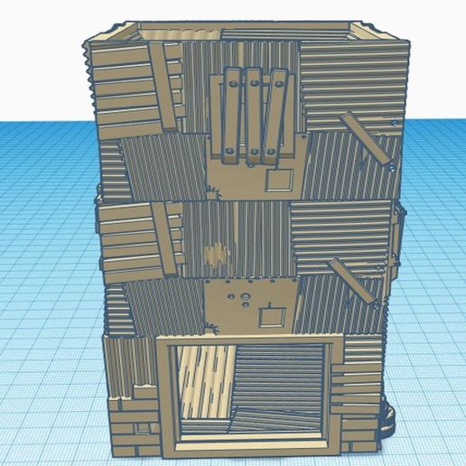 🎲 Shanty dice tower/watch tower・Free 3D File for ・Cults