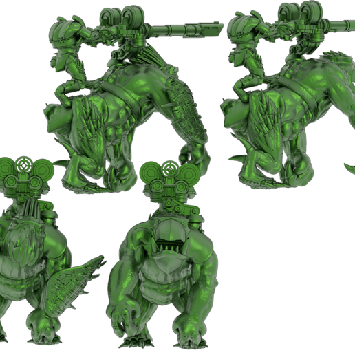 🎲 Kroot on Krootox proxy model・Free 3D File for ・Cults