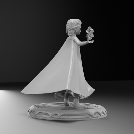 ️ Elsa & Olaf -- 3D Printable Fan Art Figure Set | Multi-Part Snow ...