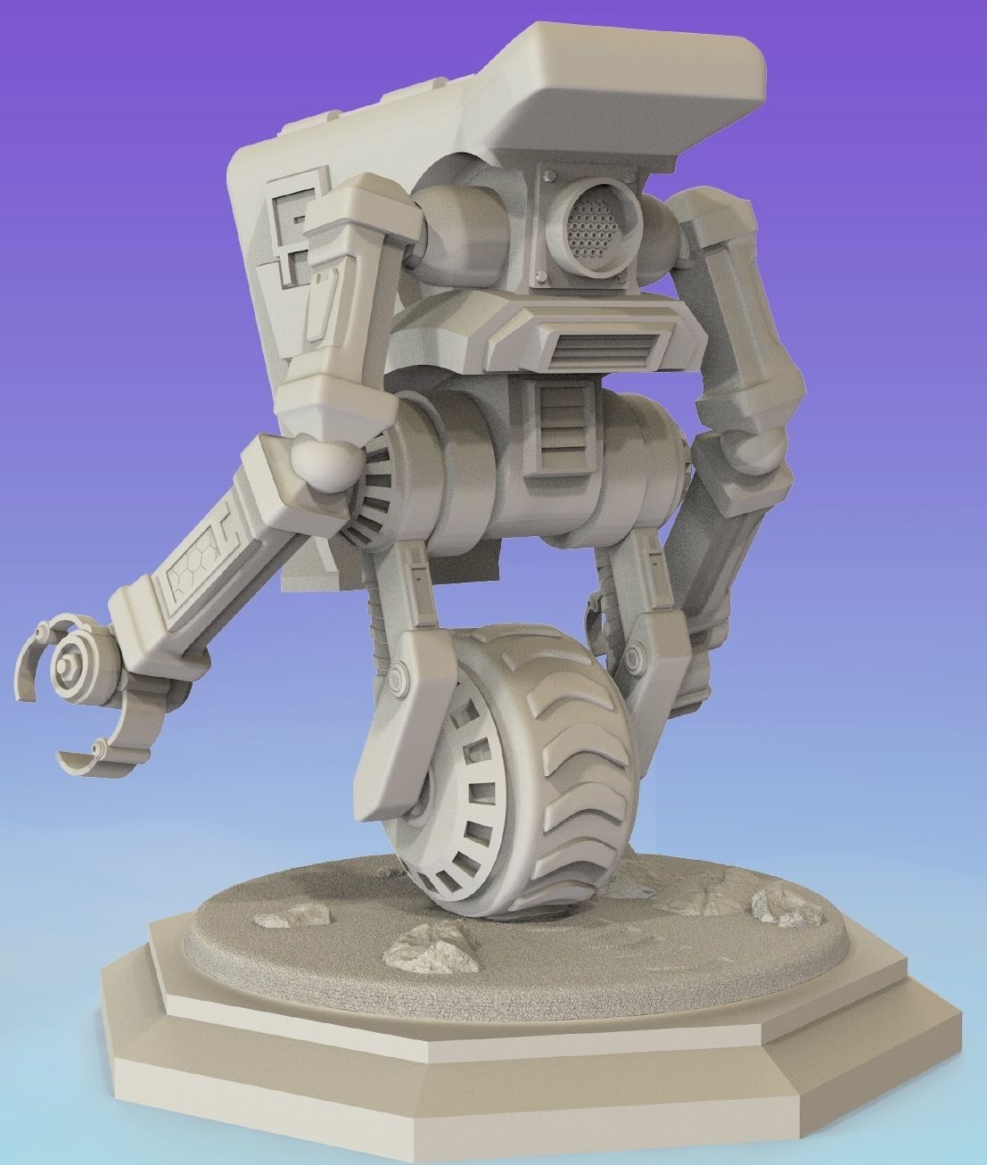 Download file Robot STL • 3D printing model ・ Cults