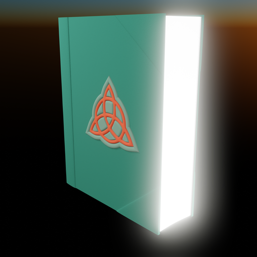📚 Book of Shadows from Charmed・Free STL File for 3D printing・Cults