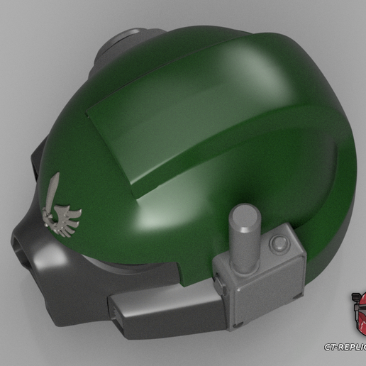 ⌚ Death Watch MK8 Errant Operator Raven Wing Helmet Space Marine ...