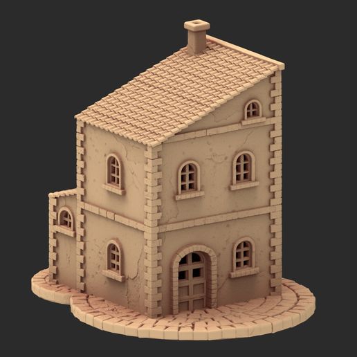 🏗️ Provence Architecture Part 3 - x8 Printable STL Buildings (28mm ...