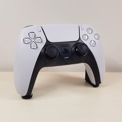 STL file Invisible PS5 Controller Holder Minimalist 🫥 ・3D printable ...