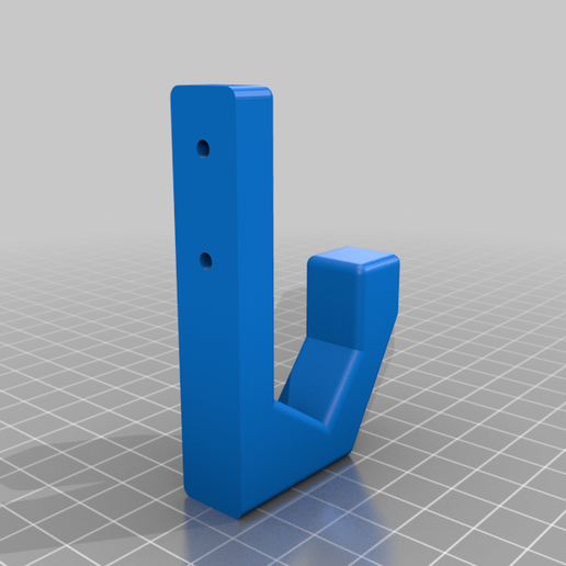 Free 3D file Simple Sturdy Wall Hanger 🏠 ・3D print design to download・Cults
