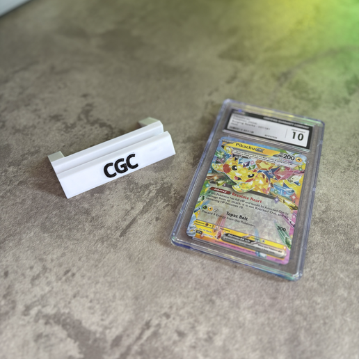 📱 CGC GRADED CARD DISPLAY STAND・ 3MF File for 3D printing・Cults