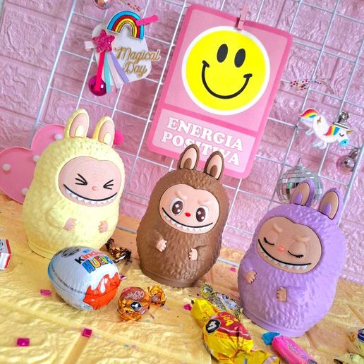 🥚 labubu easter egg・ STL File for 3D printing・Cults