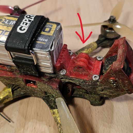 🛸 GEPRC Mark5 - GoPro Adapter・ STL File for 3D printing・Cults