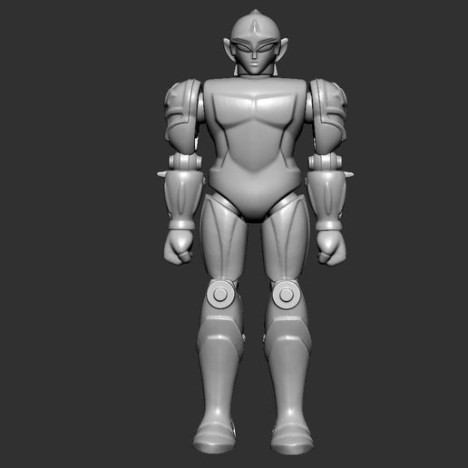 🩻 MICRONAUTS RED FALCON 3D SCAN FIGURE・ OBJ File for 3D printing・Cults