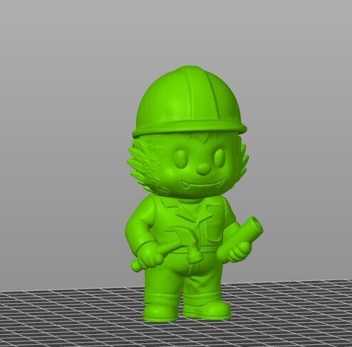 👾 Labubu Enginner・ STL File for 3D printing・Cults