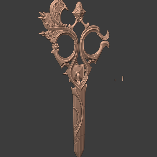 3D file Prestige Crystal Rose Gwen scissors - League of Legends 🔮 ・3D ...