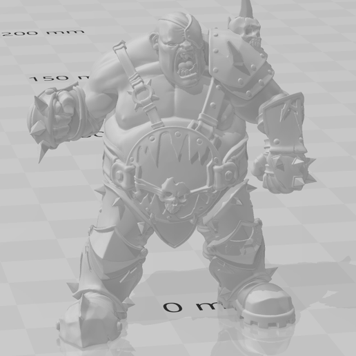 👹 Monstrous Ogre・ STL File for 3D printing・Cults