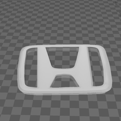 🛞 Accord front Emblem・ STL File for 3D printing・Cults