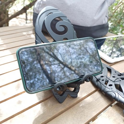 🏄 Surf phone stand foldable, print in place, no assembling , fully ...