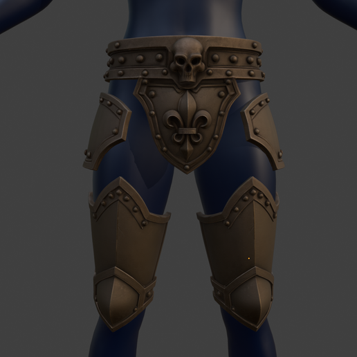 gothic armor codpiece