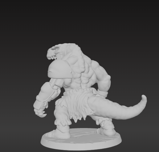 🦖 Bio-Rex Miniature・Free STL File for 3D printing・Cults